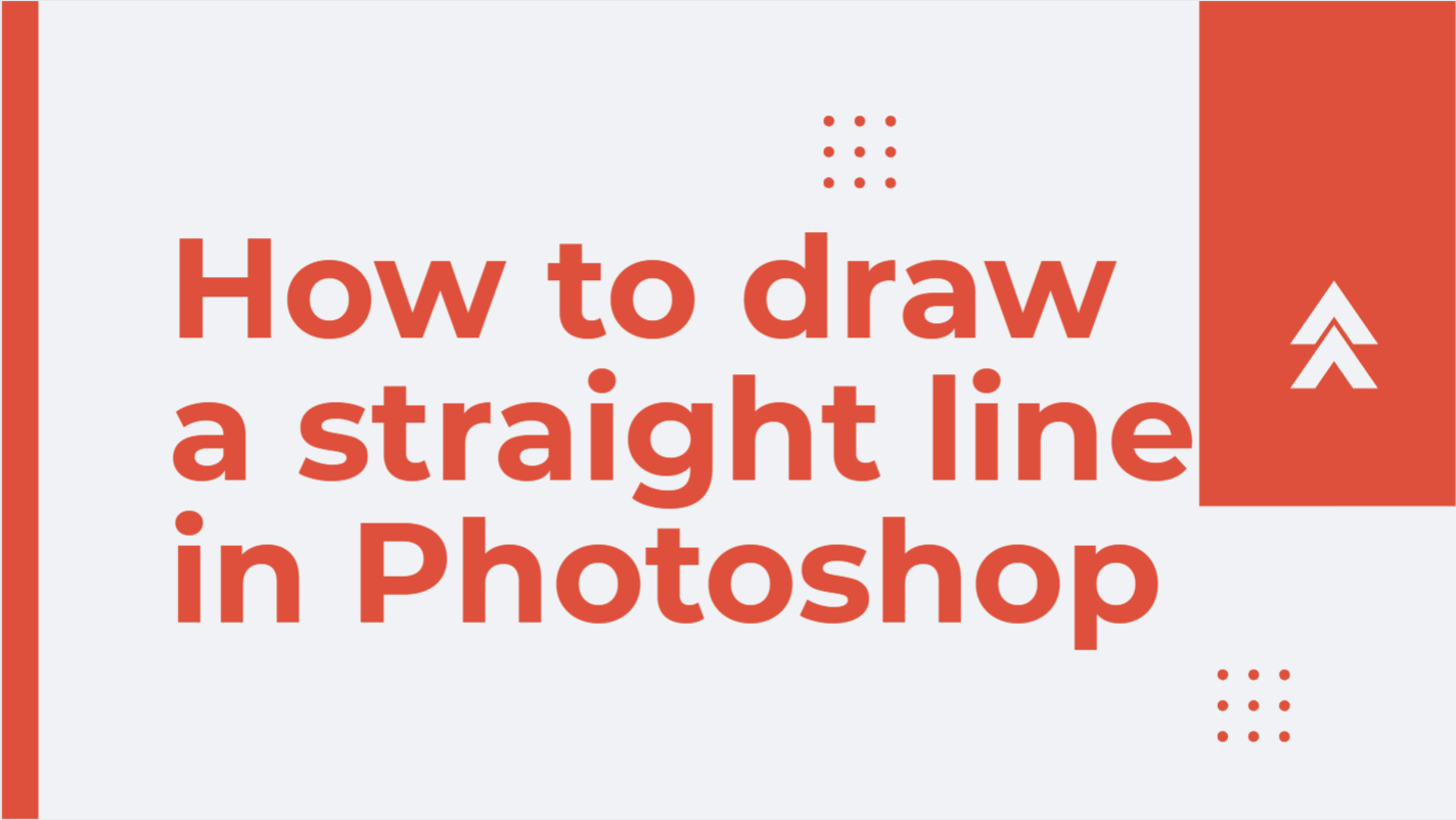 How to draw a straight line in Photoshop - Rainx